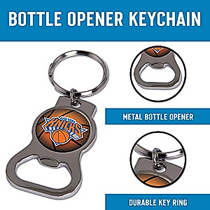 Rico Industries NHL Hockey Dallas Stars Metal Keychain - Beverage Bottle Opener With Key Ring - Pocket Size