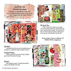 Stash and Smash: Art Journal Ideas (Design Originals) Over 120 Tips, Suggestions, Samples, & Instructions for Designing Your Own "Smash It In" Art Journals with Papers, Mementos, & Embellishments