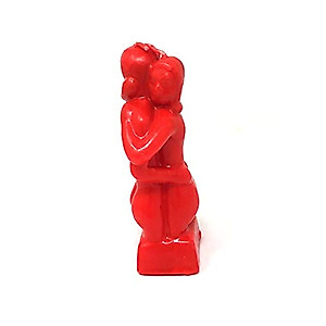 Vrinda ® Decorative Candle Erotic Couple Red