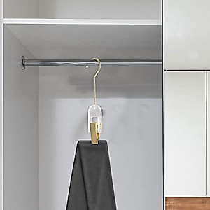 Zerodeko Hat Hanger 2Pcs Boot Hangers Clips Laundry Hooks Hanging Clips Clothes Closet Hanger Organizer Clamps Socks Towel Clips for Closet Travel Pants Socks Handbags Skirt Hangers