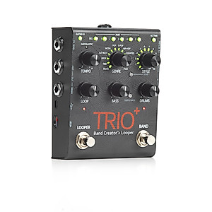 Digitech Trio+ Band Creator + Looper w/ Patch Cables and Power Supply