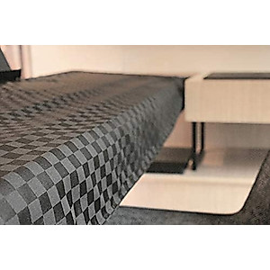 Clairevoire Waterproof Digital Piano Cover for Yamaha DGX670 | Fitted Bookstand Opening | Easy Access Side Fold-overs | Double Layered with inner lining | 140cm x 45cm x 13cm (Ebony Black, DGX670)