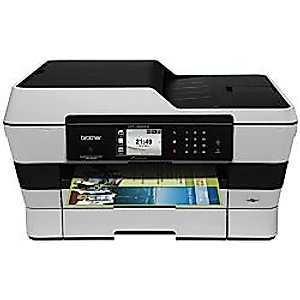 Brother MFCJ6920DW Wireless Multifunction Inkjet Printer with Scanner, Copier and Fax, Amazon Dash Replenishment Ready