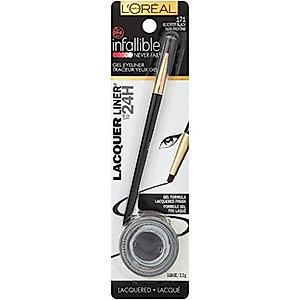 L’Oréal Paris Infallible Lacquer Eyeliner, Blackest Black (Packaging May Vary)