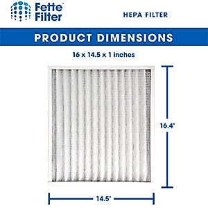Fette Filter - 2 Premium Air Purifier HEPA Filters Compatible with 30930, 30020, 30393, 30200, 30201, 30205, 30250, 30253, 30255, 30256, 30350, 30374, 30375, 30377, 30380, 30390, 37255, 37375. Pack of 2