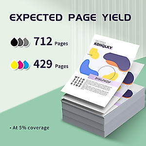 ZIPRINT Remanufactured Ink Cartridge Replacement for HP 61XL 61 Ink Cartridge Combo Pack for HP Envy 5530 Printer Ink Cartridge | HP Officejet 4635 Printer Ink Cartridge (1 Black, 1 Tri-Color 2Pack)