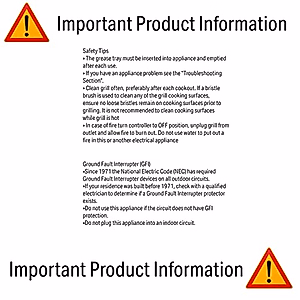 Char-Broil 20602107 Patio Bistro TRU-Infrared Electric Grill, Black