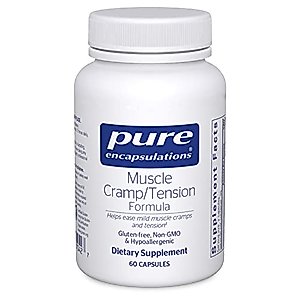 Pure Encapsulations Muscle Cramp/Tension Formula | Hypoallergenic Supplement to Reduce Occasional Muscle Cramps/Tension and Promote Relaxation | 60 Capsules