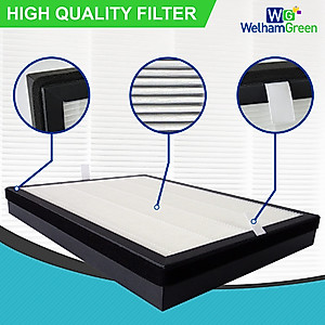 True H13 HEPA & Activated Carbon Filter Set (1-Pack) Compatible with Aiper KJ200 Air Purifier (also fits Famree FA500), Premium Replacement filter