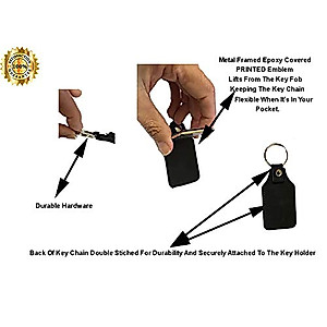 Brotherhood 1981-1985 Compatible with K5 Blazer Emblem Design Keychain Key Holder Key Ring For Men Heavy Duty Car Keyring For Men and Women