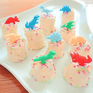 ★POLARIS★ Food Picks ＆ Food Balun for Lunch Box (Dinosaurs)