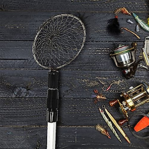 Obuyke Ice Fishing Skimmer Scoop Ice Fishing Scooper Ladle with Long Handle Ice Fishing Gear for Scooping Out Ice While Ice Fishing