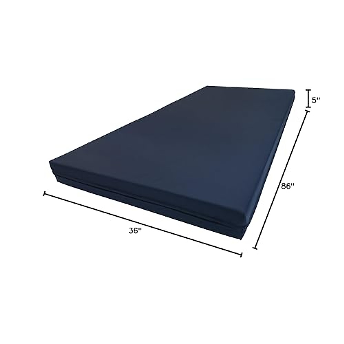 American Road Dream - Medium Comfort, Cool Gel Memory Foam Truck Mattress, 86" x 36" x 5"
