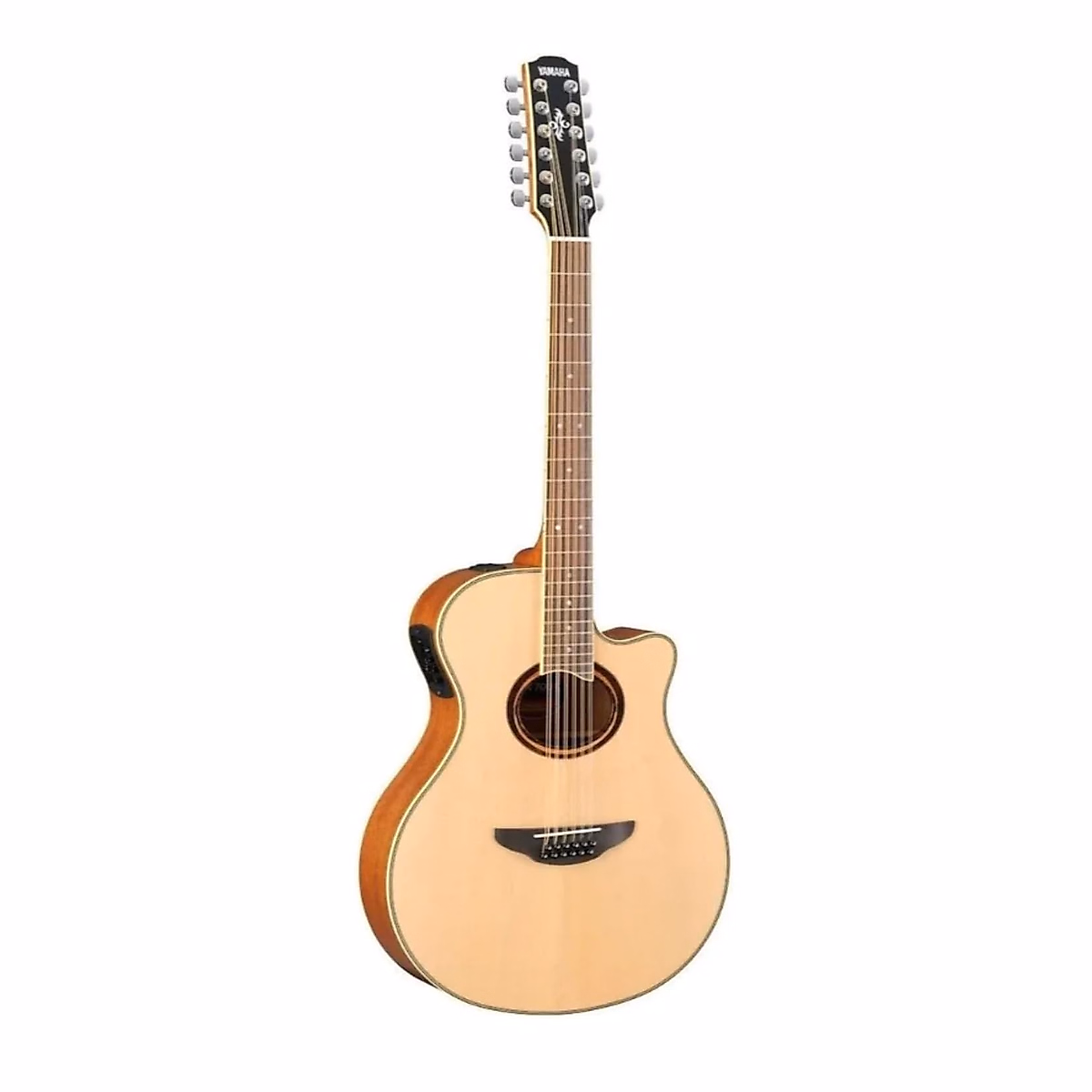 Yamaha APX700II-12 12-String Thinline Cutaway Acoustic-Electric Guitar - Natural