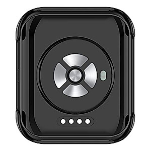 TenCloud Watch Cases for Oppo Watch 2 46mm Screen Protector Full Protective Case Watch Accessories (Black)