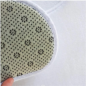 2 Pieces Set Black White Geometric Kitchen Rugs Hello Gorgeous Makeup Red High Heel Perfume Bottle Lipstick Romantic Love Fashion Bathroom Rugs Toilet Sink Laundry Bath Mats Bedroom Carpet