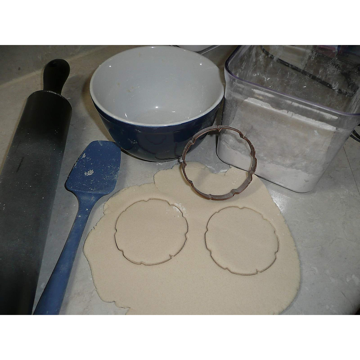 TREE LOG OUTLINE BARK WOOD GRAIN SLICE STUMP OUTDOOR THEME COOKIE CUTTER MADE IN USA PR2564