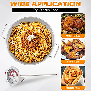 Bonnlo 30QT Outdoor Turkey Fryer & 10QT Fish Fryer with 55000BTU Propane Buner for Outdoor Cooking, Outdoor Deep Fryer w/Aluminum Pot, Basket & Stand Set, Ideal for Turkey Frying & Seafood Boiling