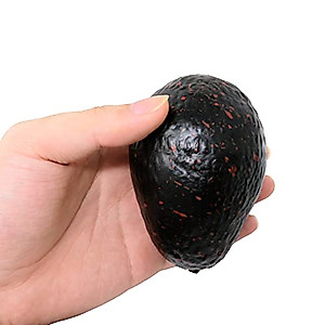 Honbay 2PCS Fake Avocados Foam Artificial Green Avocado Fruit Model Ornament Simulation Vegetable for Home Party Tabletop Decoration and Photography Prop