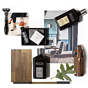 Gilchrist & Soames Guild + Pepper Body Wash and Shower Gel - 9oz - Natural, Essential Oils, All Skin Types, Zero Parabens, Sulfates, and Phthalates