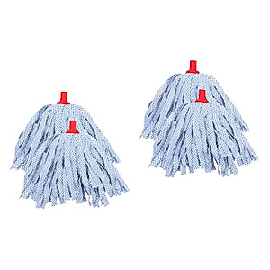 4 Pcs Mop Replacement Head Wet Mop Mops for Cleaning Floors Micro Fiber Mop Commercial Mop Cloth Mop Refill Cleaner Cleaning Tool Mop Head Refill Cleaning Mop Cloth HAPINARY