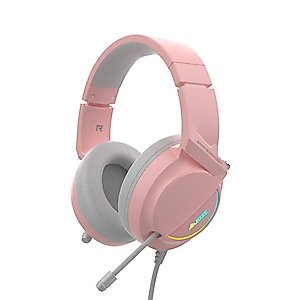 Docooler AX365 Channel Surround Gaming Headset Noise Cancelling Retractable MIC Headphone Earphone Soft Ear Cups