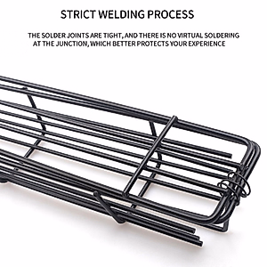 Grilling Basket - BBQ Grill Accessories and Grill Grate, Duty Stainless Steel BBQ Grill Box Tool With Lockable And Wood Handle for Veggies, Meat, Seafood, and More