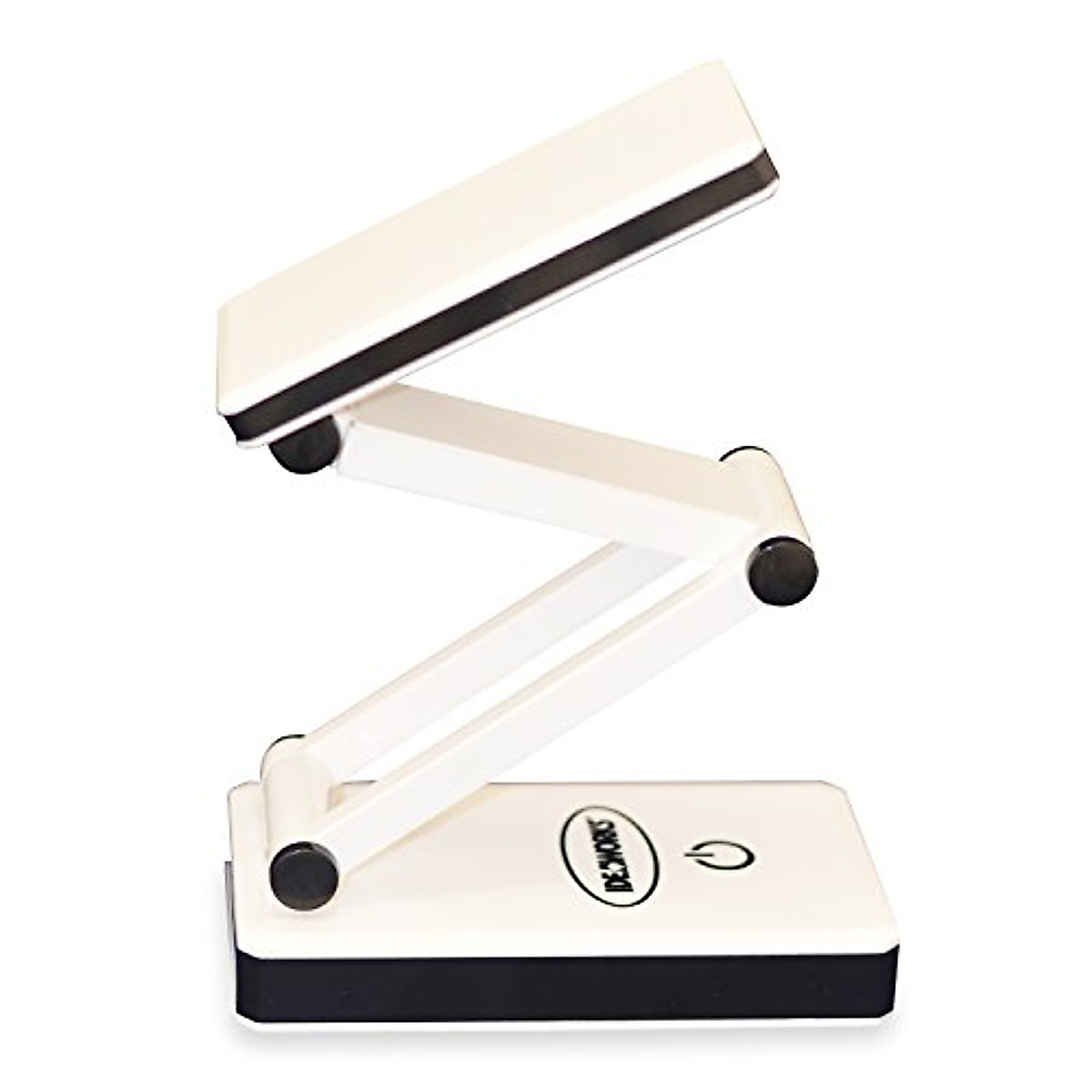 IdeaWorks LED Lamp for Desk - Collapsible, Portable from Home to Office, Acrylonitrile Butadiene Styrene, White