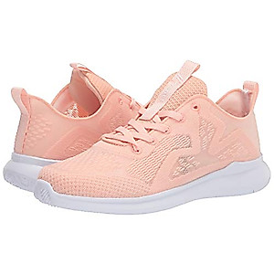 Propét Women's TravelBound Spright Sneakers, Peach Mousse, 6.5 Wide US