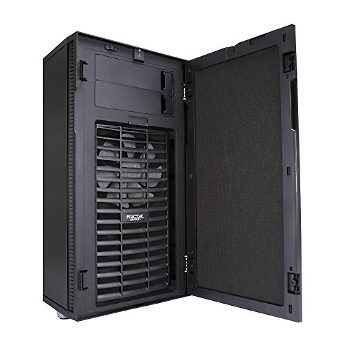 Fractal Design Define R5 - Mid Tower Computer Case - ATX - Optimized for High Airflow and Silent - 2X Fractal Design Dynamic GP-14 140mm Silent Fans Included - Water-Cooling Ready - Black