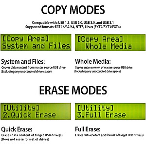 Systor 1 to 15 USB Duplicator & Sanitizer 2GB/Min - Standalone Multiple Flash Memory Copier & Storage Drive Eraser, Copy Speeds Up to 33MB/Sec (SYS-USBD-15)