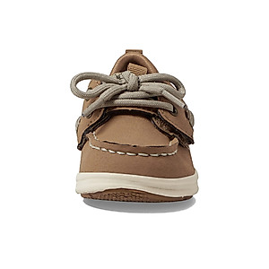 Sperry Fairwater Plushwave Jr Boat Shoe, TAN, 6 US Unisex Little Kid