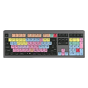 Logickeyboard 'Astra2' Backlit Designed for Composing in Avid Pro Tools on Mac • p/n LKB-PT-A2M-US