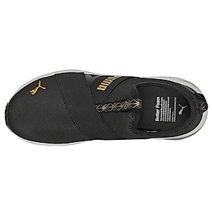 Puma Womens Prowl Deco Glam Slip-On Training Sneakers Shoes - Black - Size 9 M