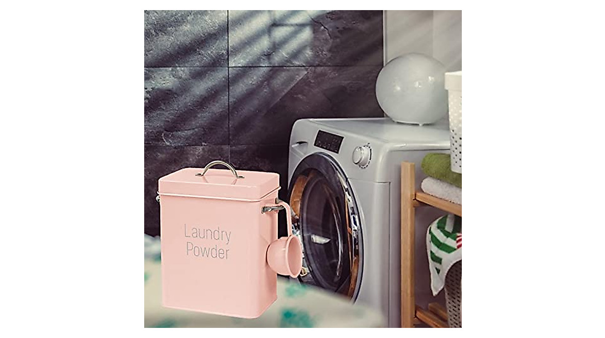 Shuanghua Laundry Powder Storage Tin for Modern Homes
