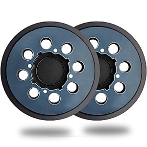2 Pack 5 Inch 8 Hole Hook and Loop Replacement Sanding Pads for Dewalt DWE6421-B2 DWE6421-B3 DWE6423/6423K DWE6421/6421K DWE64233 & N329079 Orbital Sander Backing Pad