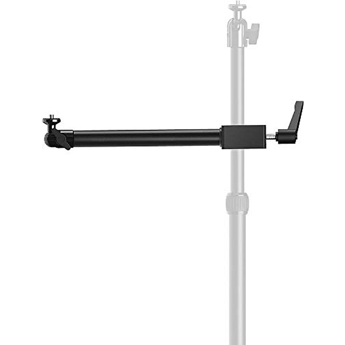 Elgato Solid Arm, Holding Arm with Padded Clamp for easy Mounting and Adjusting of Lights, Cameras, and Microphones, for Streaming, Videoconferencing, and Studios