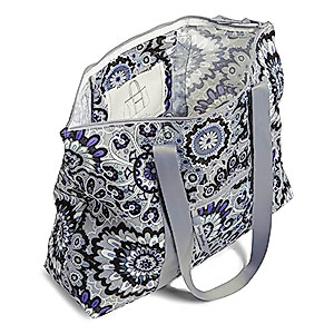 Vera Bradley Women's Ripstop Packable Tote, Tranquil Medallion, One Size