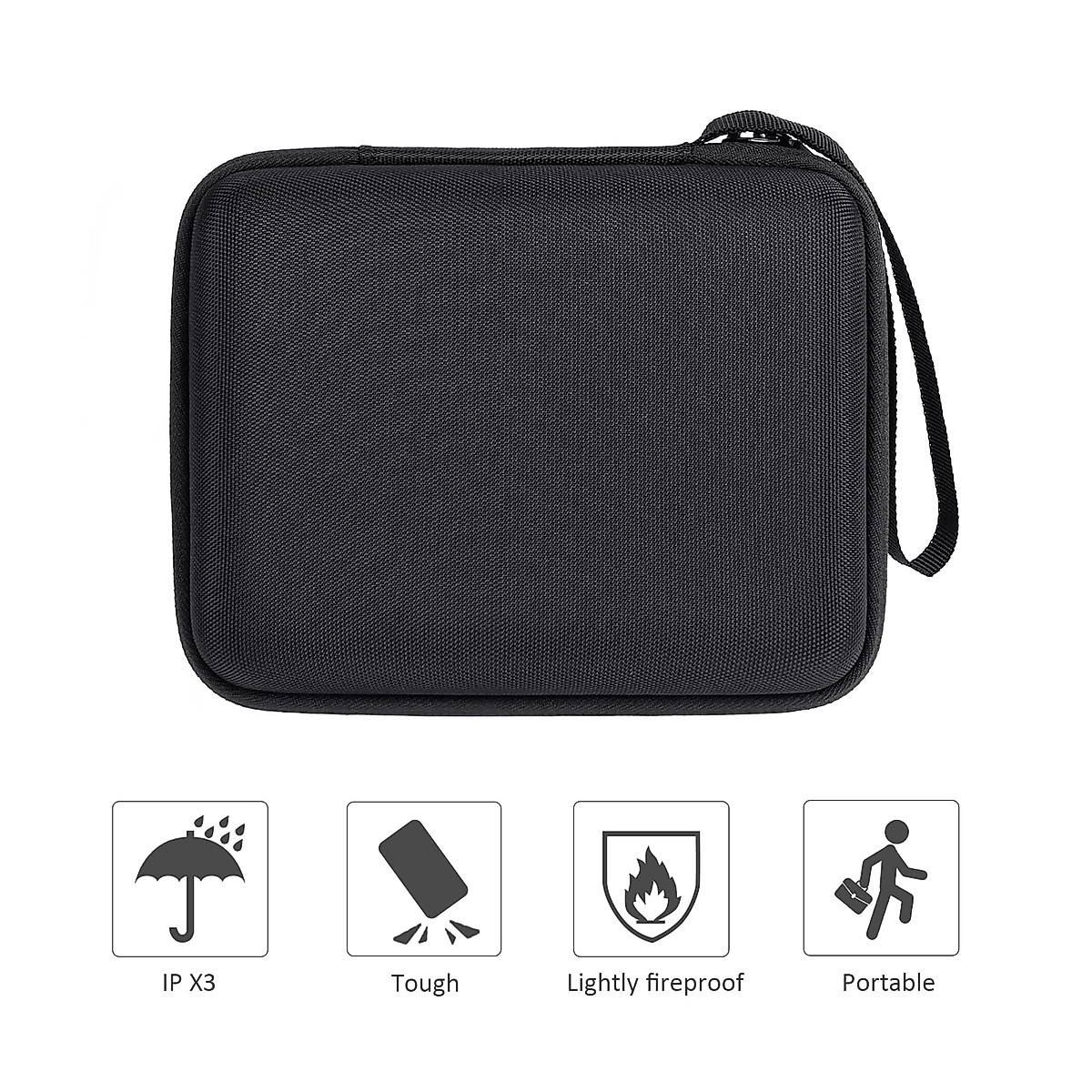 co2CREA Hard Case Compatible with Xvive U3 U3C Wireless Microphone System XLR Transmitter and Receiver