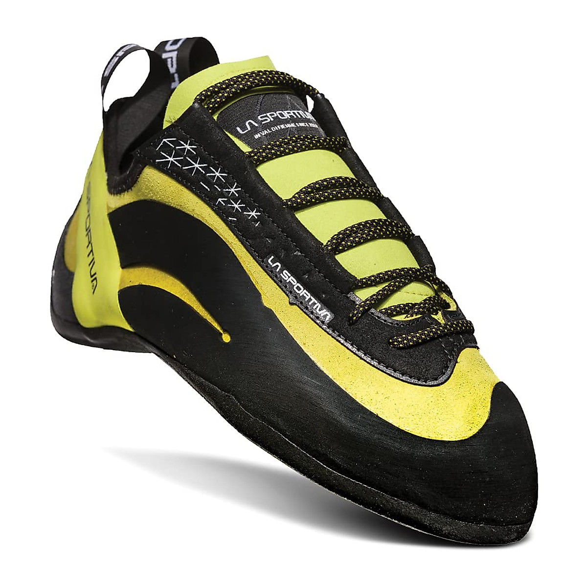 La Sportiva Men's Miura Rock Climbing Shoes, Lime, 10.5