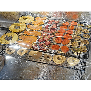 Sunflair Professional Grade 3 Tier Cross Grid Cooling Rack (set of 3)