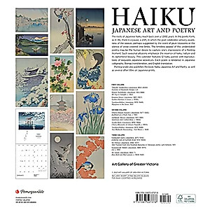 Haiku: Japanese Art and Poetry 2024 Wall Calendar