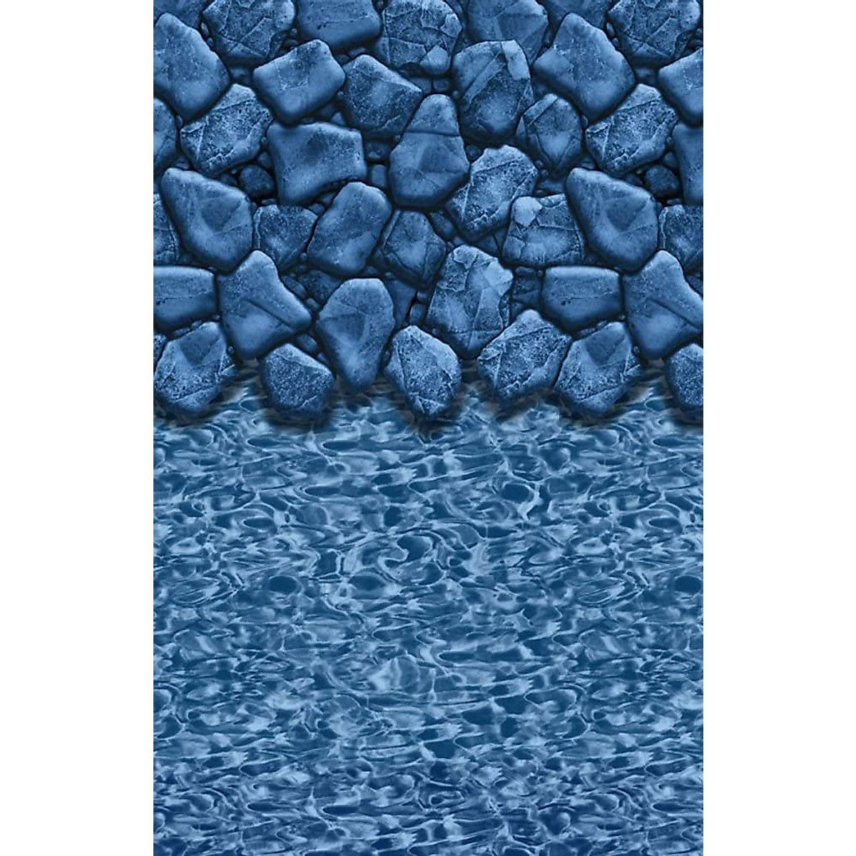 Swimline 24-Feet Round Boulder Swirl Overlap Liner
