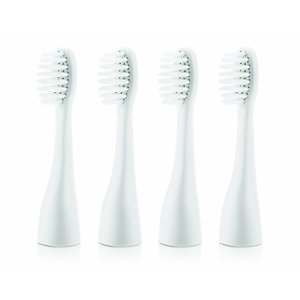 Nuby Vibrating Toothbrush Replacement Heads, Pack of 4