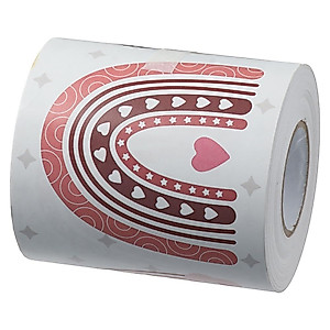 dohobby 65.6 ft Bulletin Board Borders, Rainbow Board Sticker, Boards Wall Displays, for Home Decoration