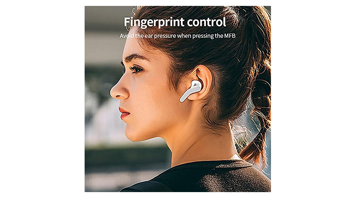 JINDI True Wireless Earphones, Fast Charge 360° Sliding Cover Ergonomic ...