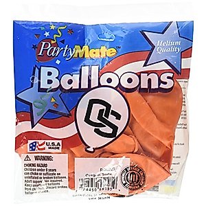 Pioneer Balloon Company 11" Oregon State LTX 10CT, One size, Multicolor
