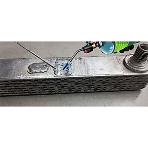 ALUMINUM FLUXLESS 5 PC.18" BRAZING RODS WELDING RODS REPAIR NON FERROUS NON MAGNETIC METAL