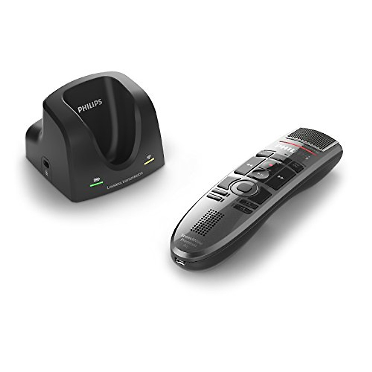 Philips SpeechMike Premium Air Wireless Dictation USB Microphone, Push-Button