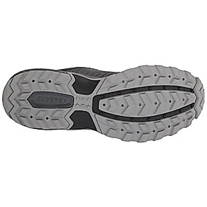 Saucony mens Excursion Tr15 Trail Running Shoe, Shadow/Black, 10 US